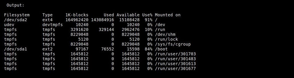 11 Df Commands In Linux (Check Disk Space Instantly) | LinuxTeck