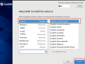 Steps To Install Centos-8 With Screenshots | LinuxTeck